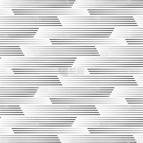 矢量图案，重复抽象线条纹理的三角形形状。图案是干净的织物，墙纸，印刷。图案在色板上