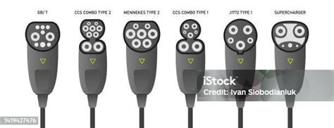 Konektor Untuk Kendaraan Listrik Jenis Steker Pengisi Daya Soket Untuk Mengisi Daya Kendaraan