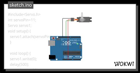 Servo Copy Wokwi Esp32 Stm32 Arduino Simulator