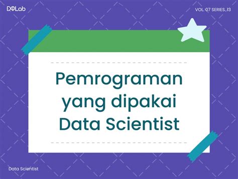 Serba Serbi Data Scientist Yuk Kenali Sql Sebagai Tools And