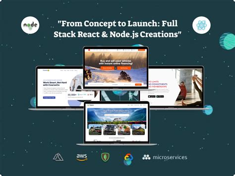 From Concept To Launch Full Stack React Js Node Js Creations Upwork