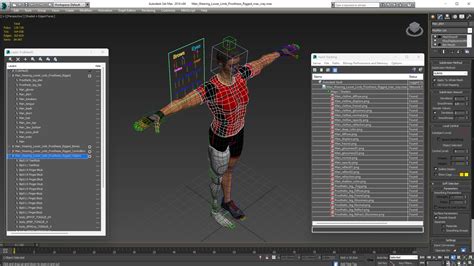 Man Wearing Lower Limb Prosthesis Rigged For Maya 3d Model 3d Molier International