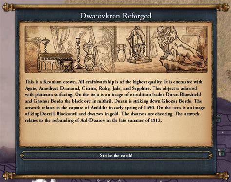 Bardur Flameforge Smith Is Taken By A Fey Mood R Anbennar