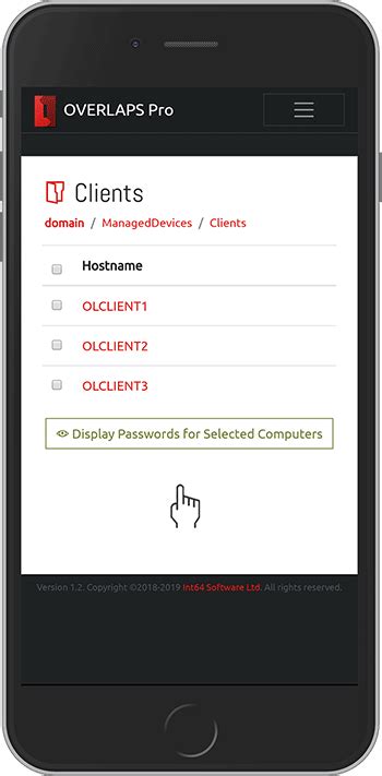A Powerful Web Interface For Windows Laps Overlaps