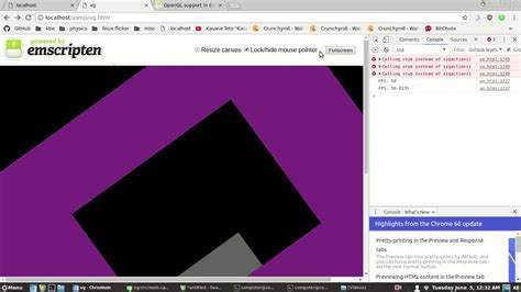 Fix Errors When Using Sdl2 With Emscripten And Webgl2 Opengl Es 3 Youtube