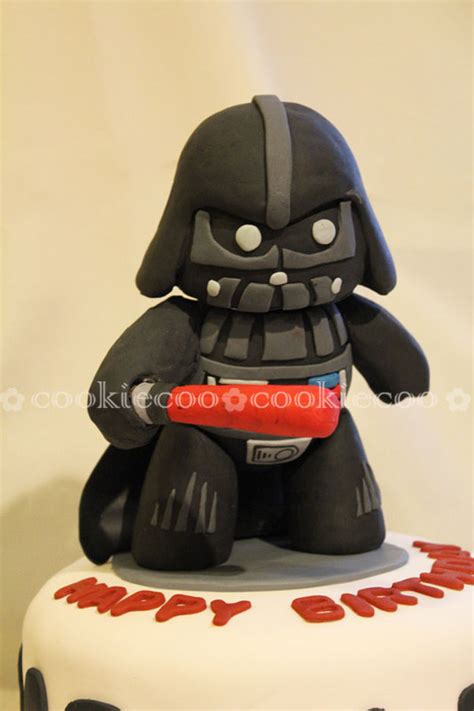 Cookiecoo Starwars Cake Darth Vader For Darth Bader