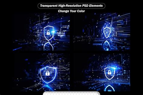 Padlock Of Cyber Security Digital Data Technology Global Network Digital Data Protection