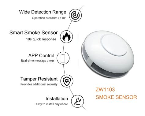 Buy Wholesale China Supplier Home Security Smoke Sensor Indoor Using Detecting Smoke Alarm Smart