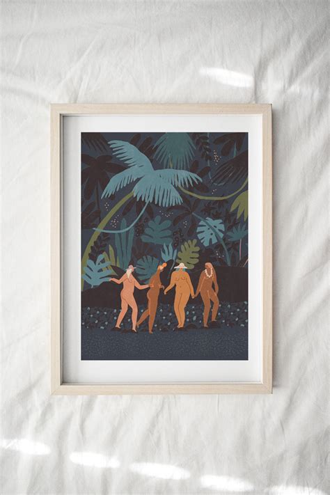 Midnight Walk Art Print Kookumbra