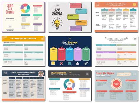 Six Sigma Project Charter Templates