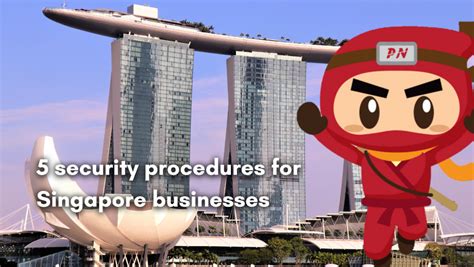 5 Security Procedures For Singapore Businesses To Reduce Cybersecurity Risks Privacy Ninja