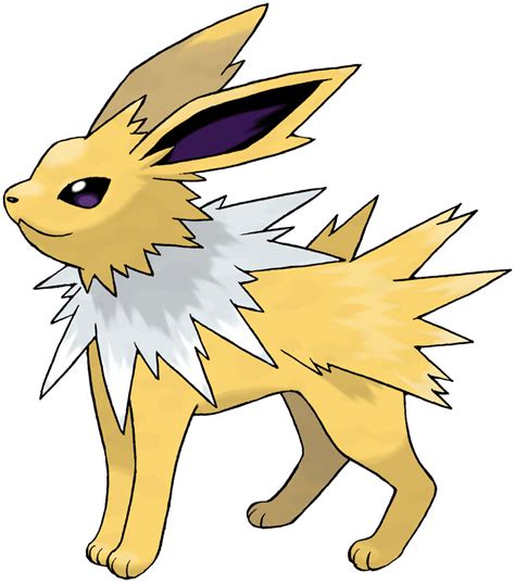 Jolteon Official Artwork Gallery Pokémon Database