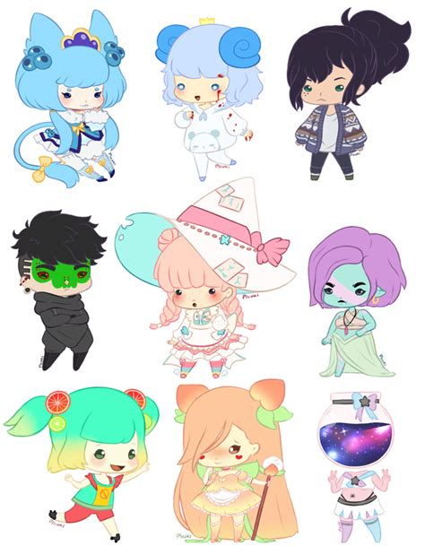 Blob Chibi Batch By Summeroid On Deviantart
