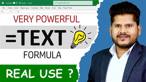 Are You Properly Using Text Formula In Excel Excel Formula Tutorial