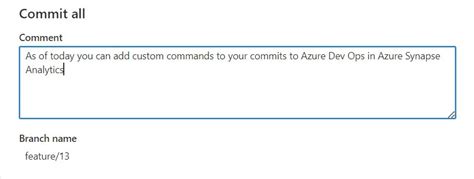 Custom Comments In Azure Synapse Analytics Erwin And Data Analytics