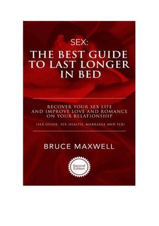 Sex The Best Guide To Last Longer In Bed DOCX Sexual Conditions Sexual Health