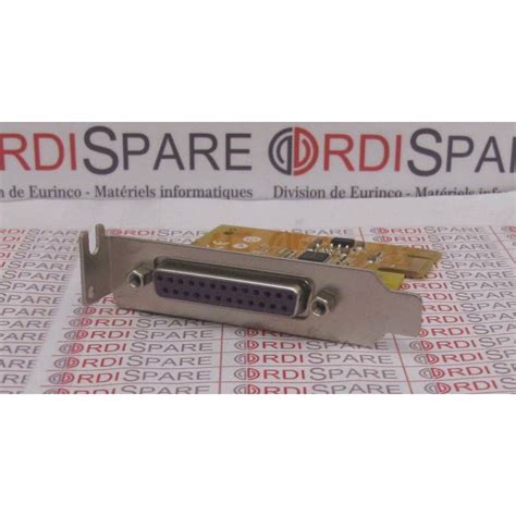Adapter Card PCI Express 1 X Parallel Port DB25 Female DELL PN 0XKTC2 For SFF Format Ordi Spare