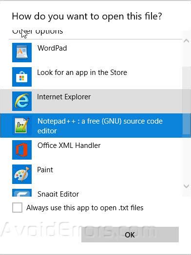 How To Change File Type Association In Windows AvoidErrors