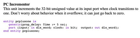 Solved Pc Incrementer This Unit Increments The 32 Bit