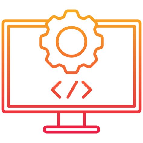 Software Engineering Generic Gradient Outline Icon