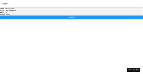 react native navigation stack examples codesandbox