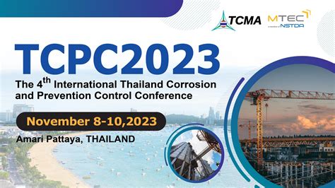 Tcpc2023 The 4th International Thailand Corrosion Prevention And Control Conference Tcpc
