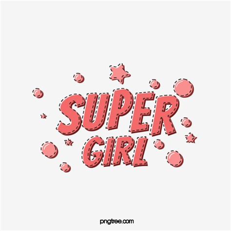 크리 에이 티브 슈퍼 여성 페미니스트 선언 핑크 별 장식 간단한 크리 에이 티브 워드 아트 간략하다 아이디어 예술자 Png 일러스트 및 벡터 에 대한 무료 다운로드