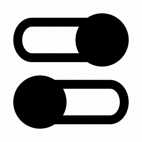Control Interface Switch Toggle Icon