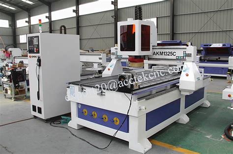 China Acctek 4 8ft 1325 Atc Cnc Router Machine For Woodworking 007 Acctek China