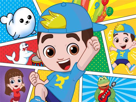 Download Luccas Neto Cartoon Cover Wallpaper