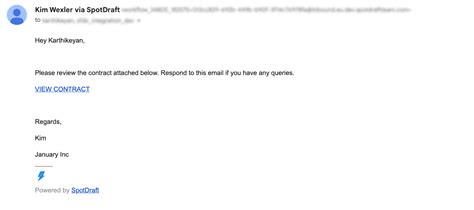 Email Formats On Spotdraft Spotdraft