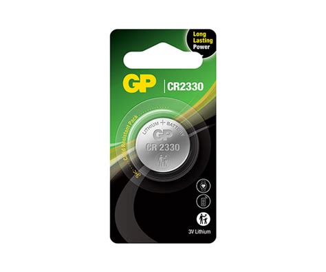 GP Lithium Coin Battery CR2330 | GP Batteries International
