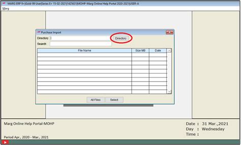 How To Import Ledger Master From Excel In Marg Software