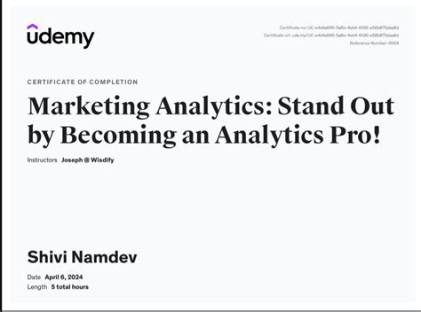 Shivi Namdev On Linkedin Marketinginnovation Datamastery Udemy