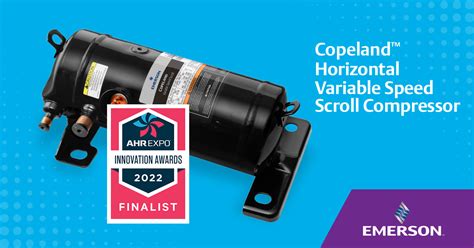 Copeland™ Horizontal Variable Speed Scroll Compressor Recognized As Ahr Award Finalist