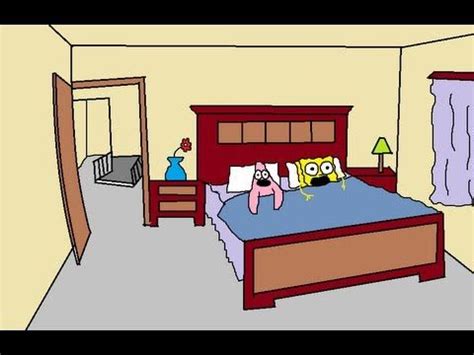 Spongebob In Paranormal Activity Spongebob American Dad Paranormal Activity