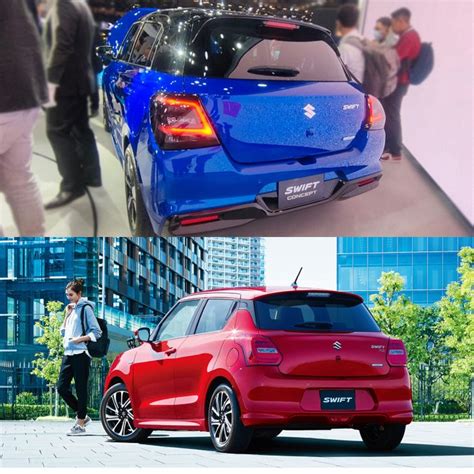 Ini Perbandingan Tampilan Suzuki Swift Concept Vs Swift Terkini Semua