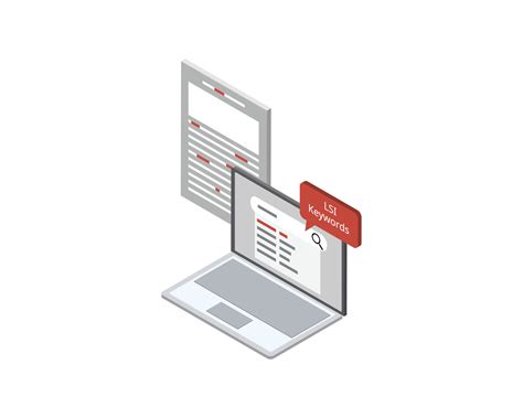 LSI Keywords Or Latent Semantic Indexing Is Relevant To The Primary Keyword Vector Art