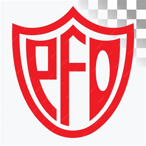 Premium Vector Pfo Letter Logo Design