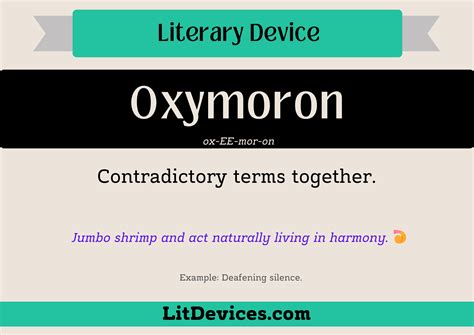 Oxymoron Love Poems Examples