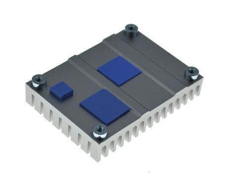 Raspberry Pi Compute Module 4用ヒートシンク シルバー — スイッチサイエンス