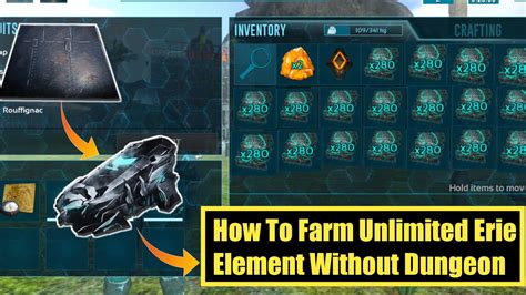 How To Farm Eerie Elements Easy Trick Ark Mobile YouTube