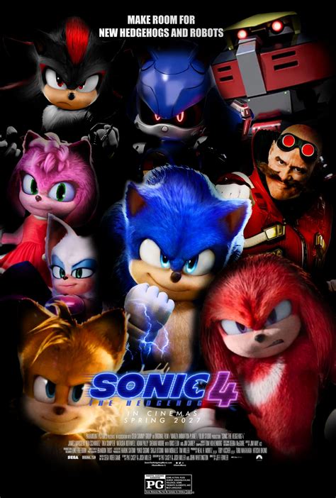 Sonic The Hedgehog 4 Movie Poster 25 By Andrewtrotter On Deviantart