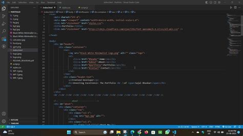 Sajal Bhaskar On Linkedin Portfolio Webdevelopment Html Css Javascript Webdesign