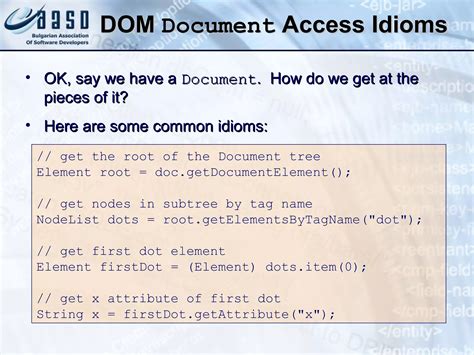 Processing Xml With Java Ppt
