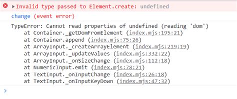 Creating An `arrayinput` Without Specifying The `type` Option Throws An