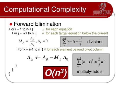 Ppt Linear Systems Gaussian Elimination Powerpoint Presentation Free Download Id 579372