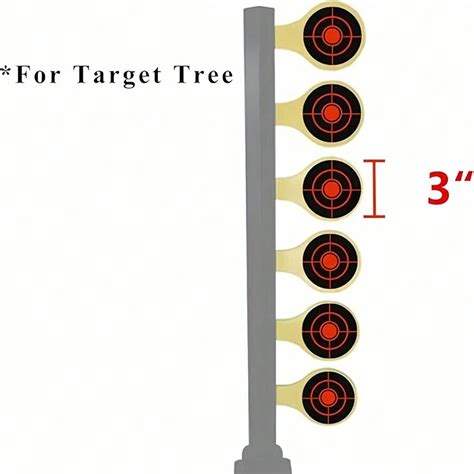 Shooting Target Paper Indoor Archery Target Face Splatter Exploding Reactive Shooting Targets