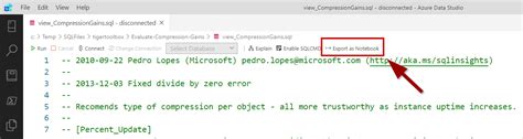 Inajiffy Converting From Sql Scripts To Notebook Mssqlgirl