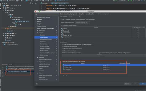 Intellij Idea编译java项目时报错，error Java 无效的标记 Parametersidea 编译加入 Parameter Csdn博客